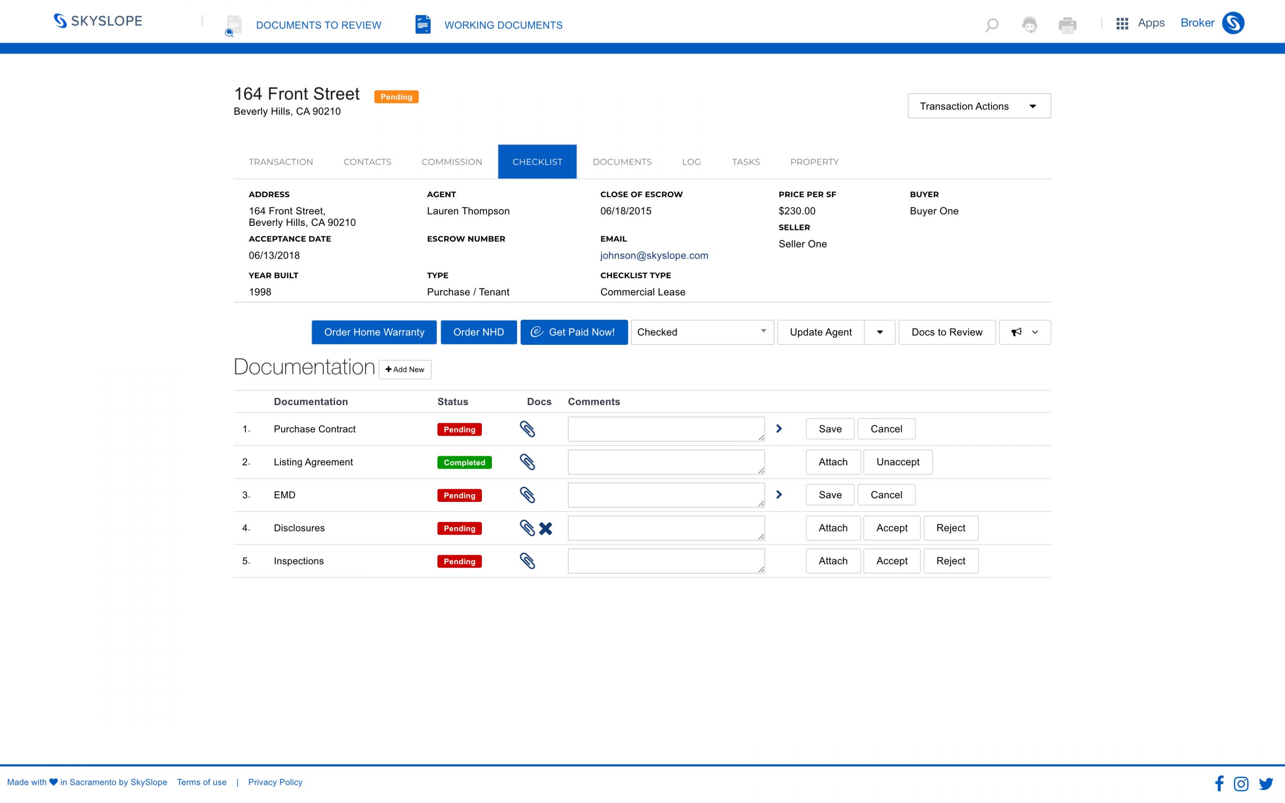 Best Real Estate Transaction Management Software | SkySlope Services
